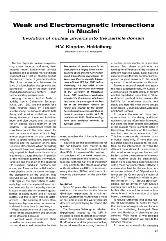 (PDF) Weak and Electromagnetic Interactions in Nuclei