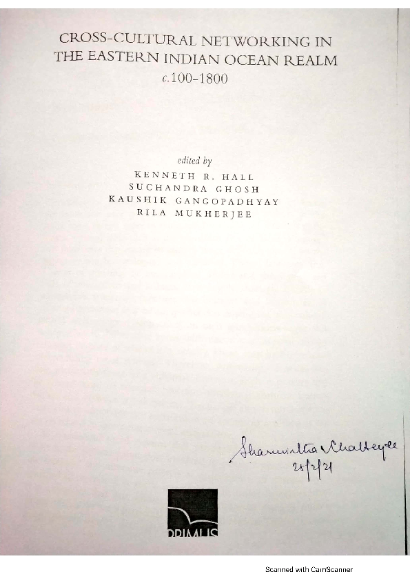 (PDF) Cross Cultural Networking