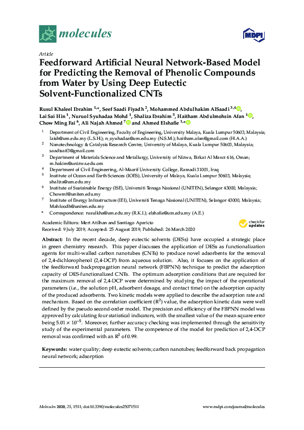 Pdf Feedforward Artificial Neural Network Based Model For Predicting