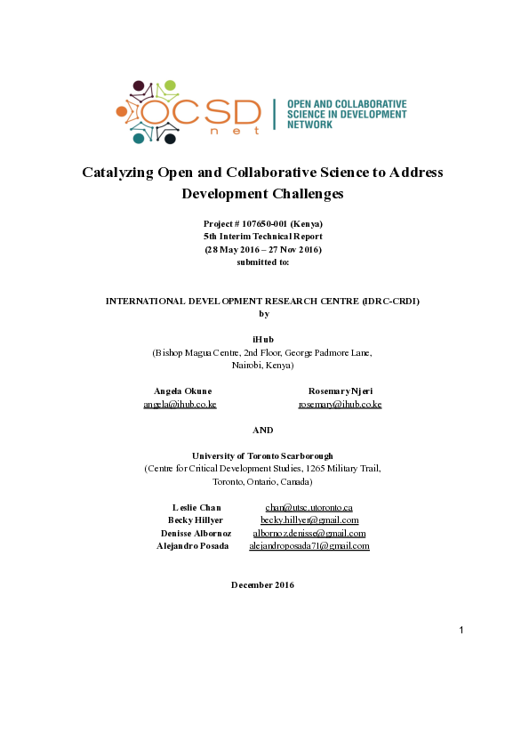 (PDF) Interim Technical Report (Dec. 2016): OCSDNet - Catalyzing Open ...