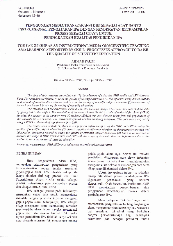 (PDF) Penggt]Naan Media Transparansi Ohp Sebagai Alat Bantu ...