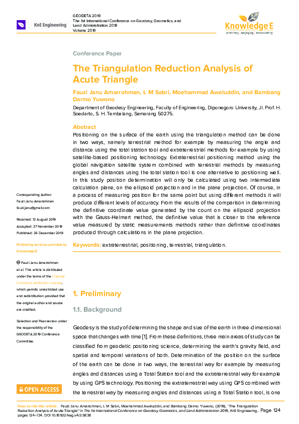(PDF) The Triangulation Reduction Analysis of Acute Triangle | Fauzi ...