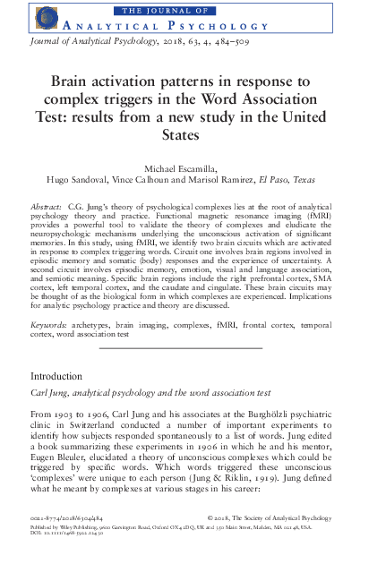 (PDF) Brain activation patterns in response to complex triggers in the ...