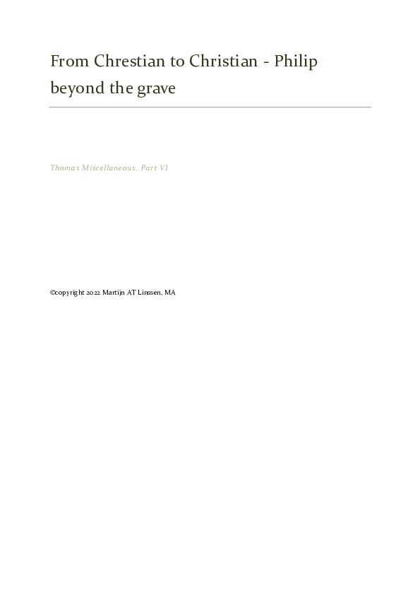 (PDF) From Chrestian to Christian - Philip beyond the grave
