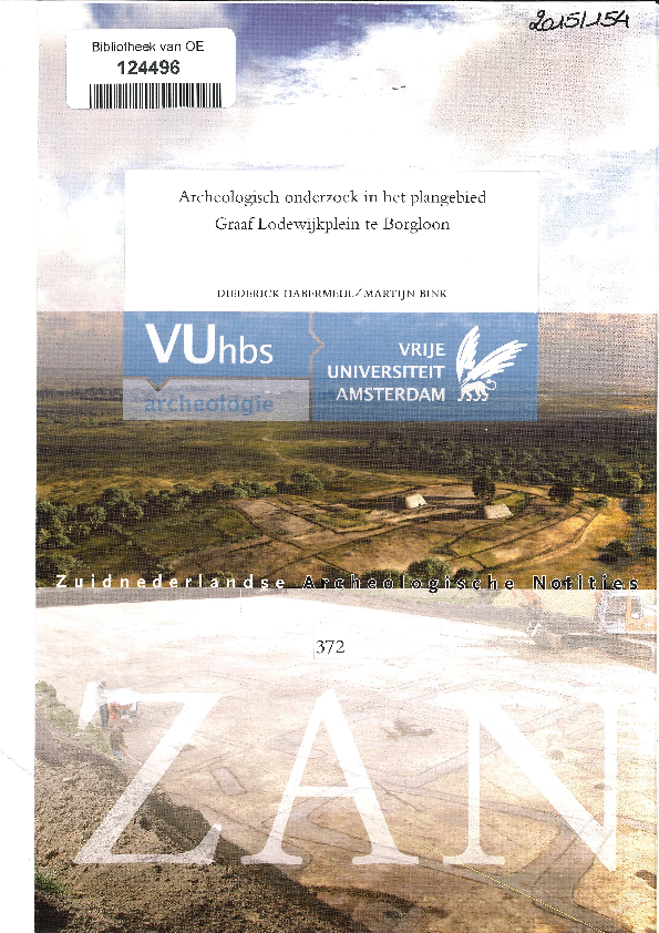 (PDF) Archeologisch onderzoek in het plangebied Graaf Lodewijkplein te ...