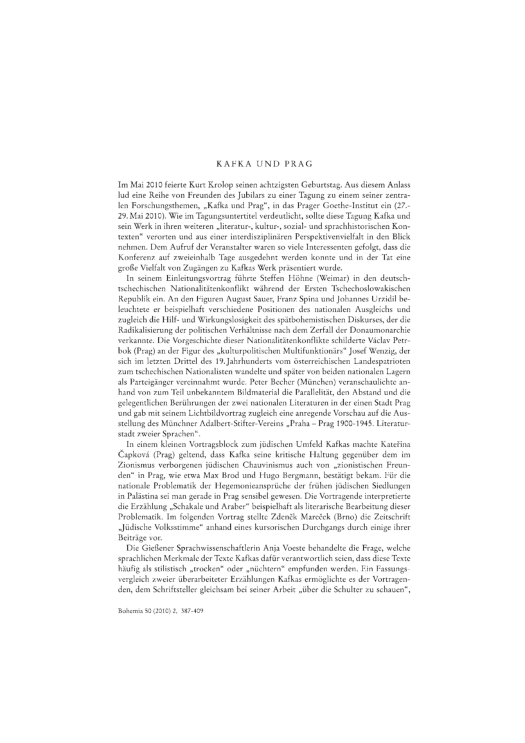 (PDF) Kafka und Prag