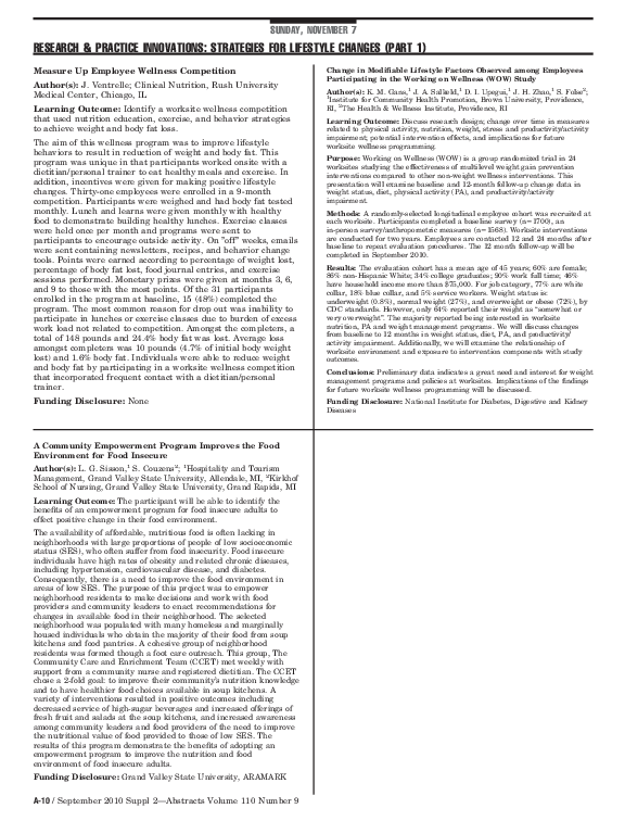 (PDF) Measure up Employee Wellness Competition | Jennifer Ventrelle ...