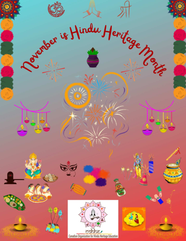 (PDF) Flyer and poster for Hindu Heritage Month | ragini sharma ...