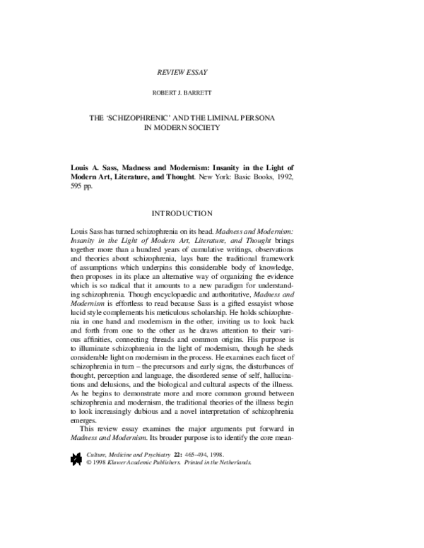(PDF) Review essay