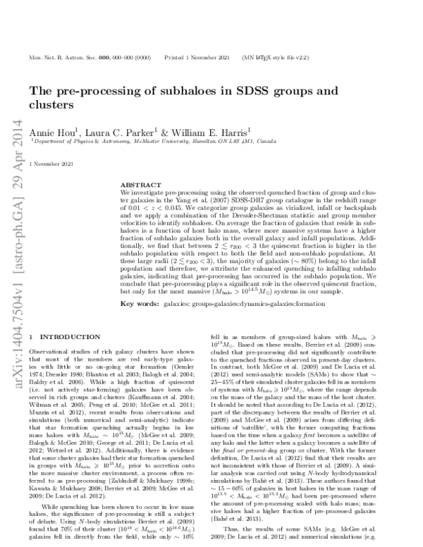 (PDF) Spatial Clustering (PDF) Spatial Clustering