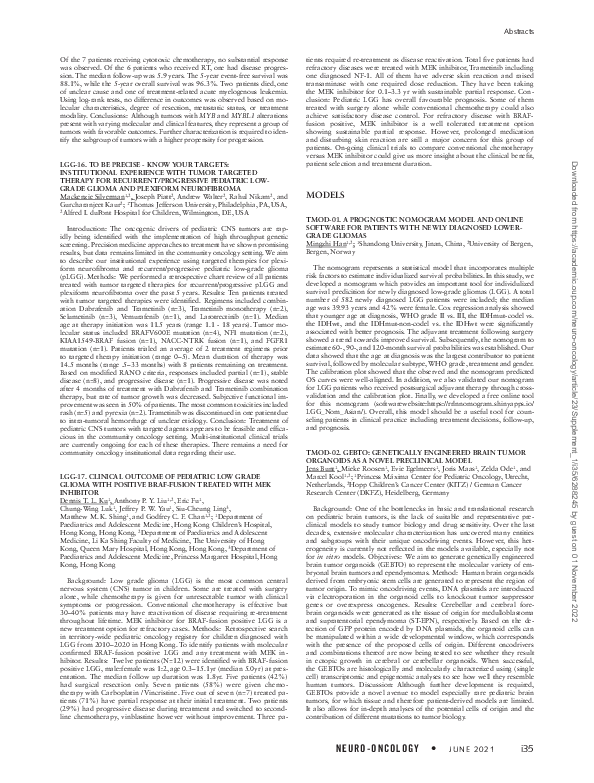 (PDF) TMOD-02. Gebto: Genetically Engineered Brain Tumor Organoids as a Novel Preclinical Model