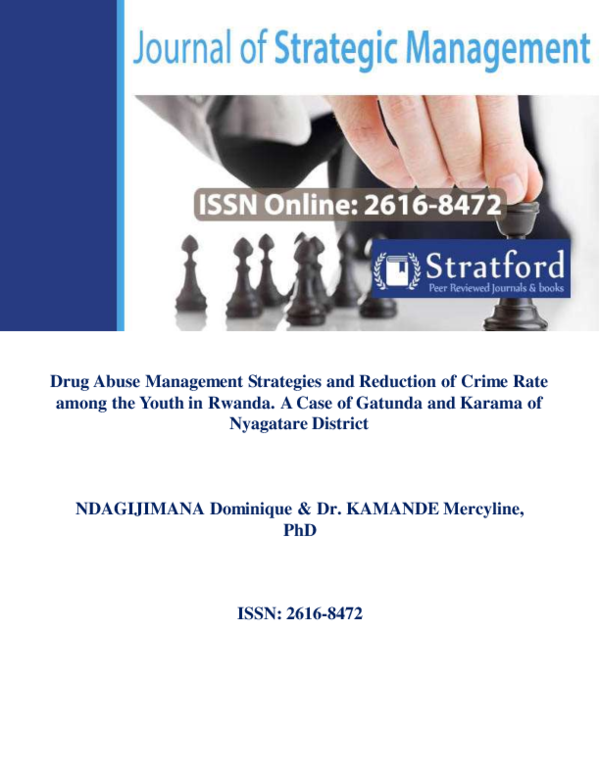 (PDF) Drug Abuse Management Strategies and Reduction of Crime Rate ...