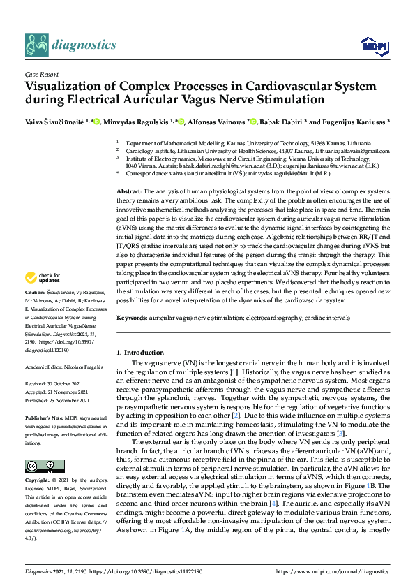 (PDF) Visualization of Complex Processes in Cardiovascular System ...