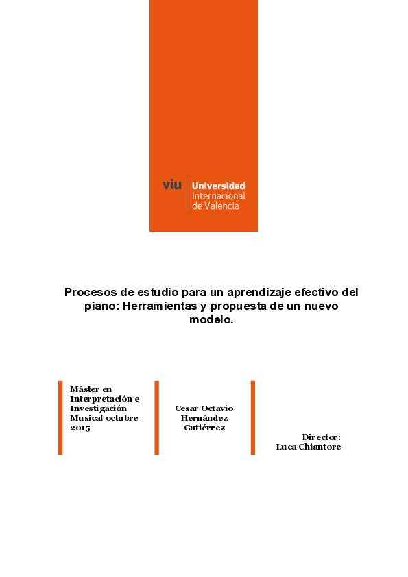 (PDF) ADRIT Procesos de estudio para un aprendizaje efectivo del piano ...