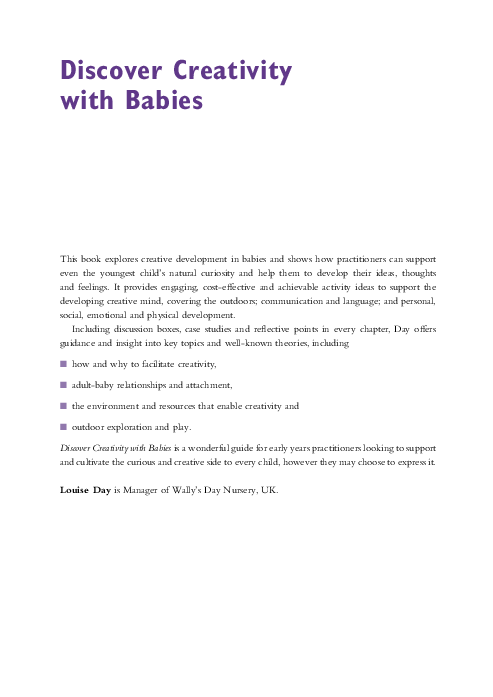 (PDF) Discover Creativity with Babies