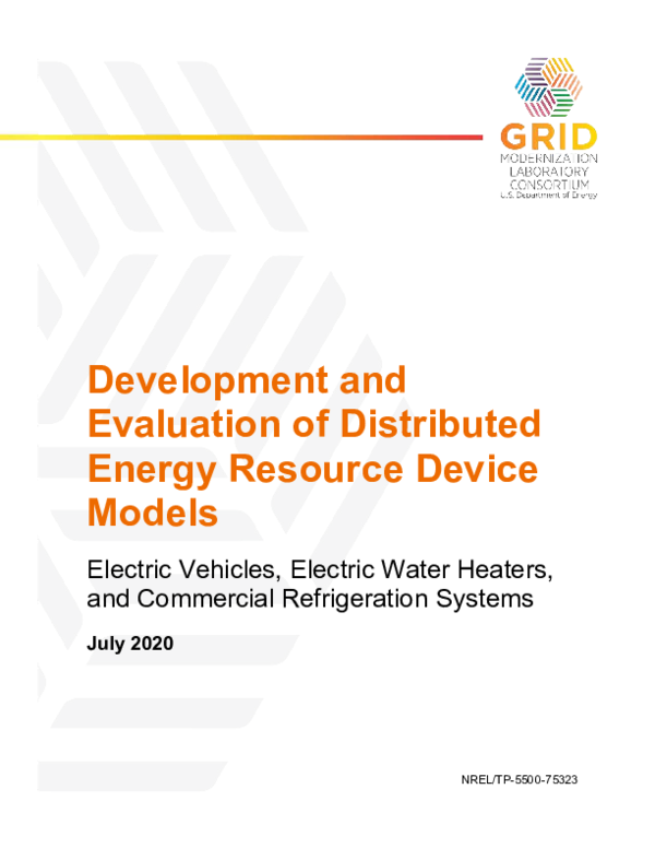 (PDF) Development and Evaluation of Distributed Energy Resource Device ...