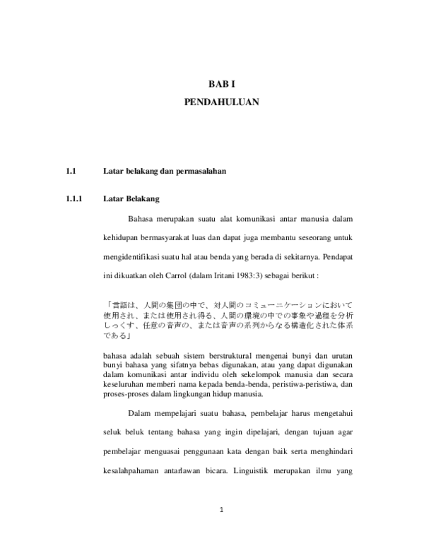 (PDF) Analisis Penggunaan Adverbia Zuibun, Kanari Dan Kekkou Dalam ...