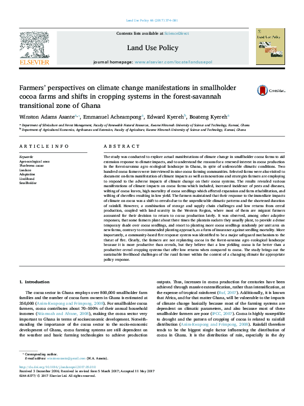 (PDF) Land Use Policy