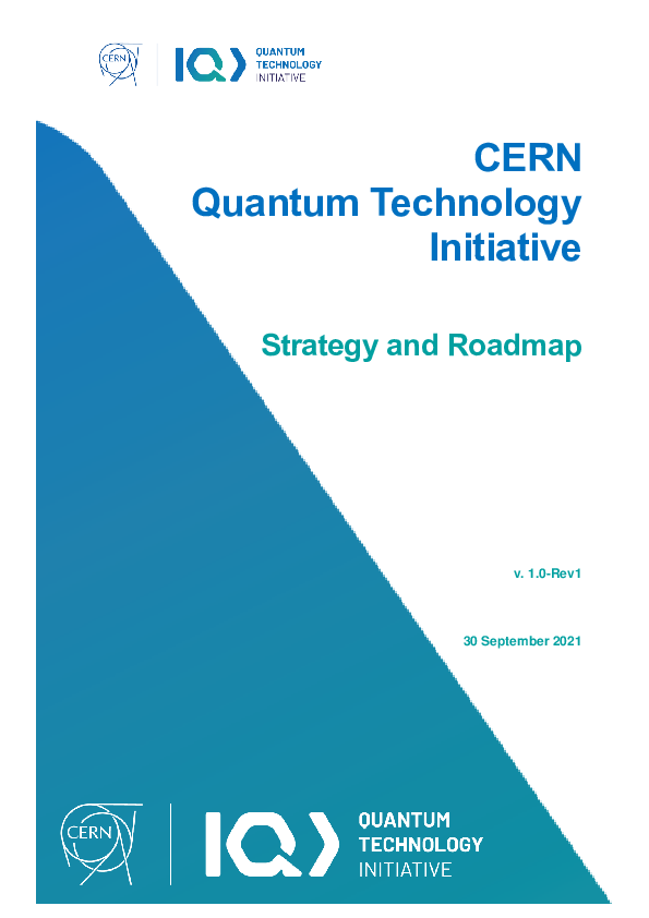 (PDF) CERN Quantum Technology Initiative Strategy and Roadmap