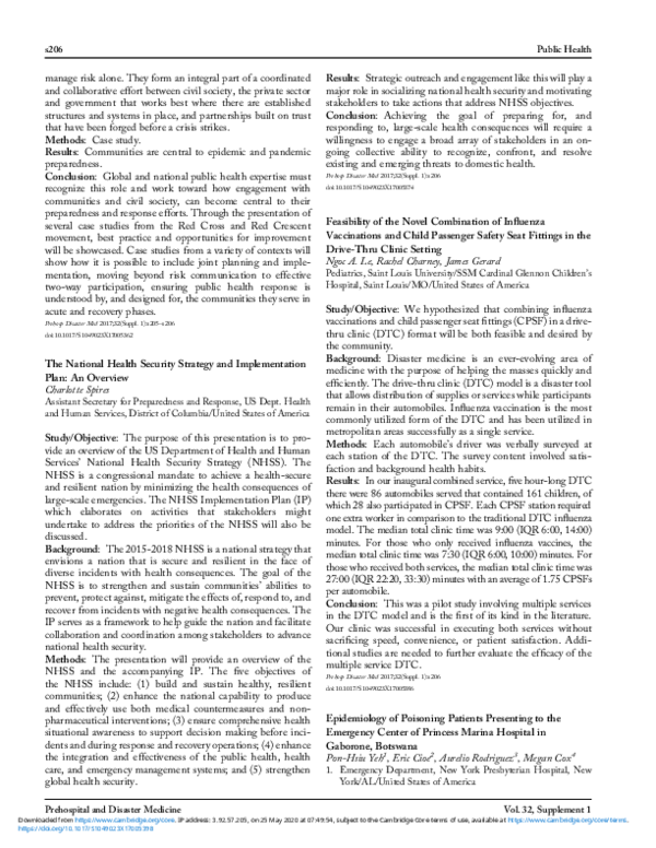 (PDF) Epidemiology of Poisoning Patients Presenting to the Emergency ...