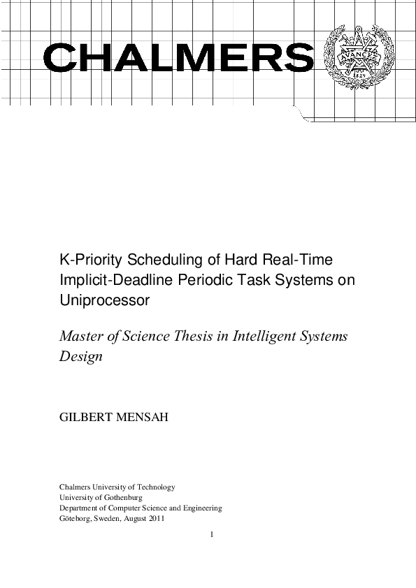 (PDF) K-Priority Scheduling of Hard Real-Time Implicit-Deadline Periodic Task Systems on ...