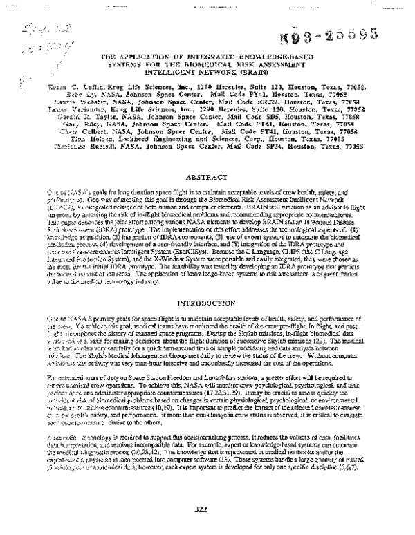 (PDF) The application of integrated knowledge-based systems for the ...