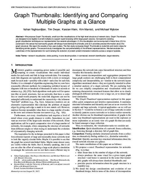 (PDF) Graph Thumbnails: Identifying and Comparing Multiple Graphs at a ...