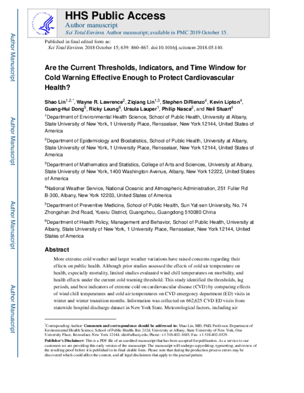 (PDF) Are the current thresholds, indicators, and time window for cold ...