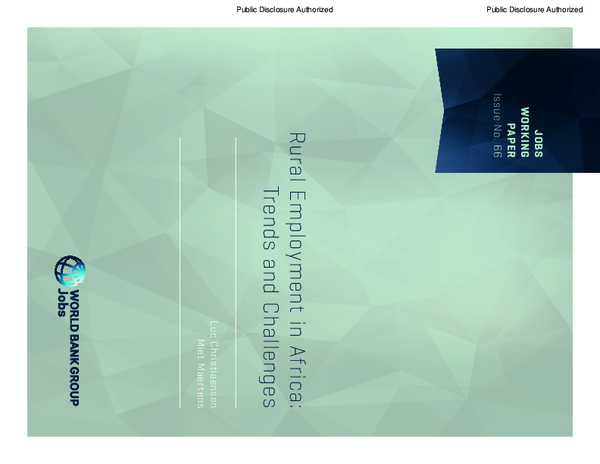 (PDF) Rural Employment in Africa: Trends and Challenges