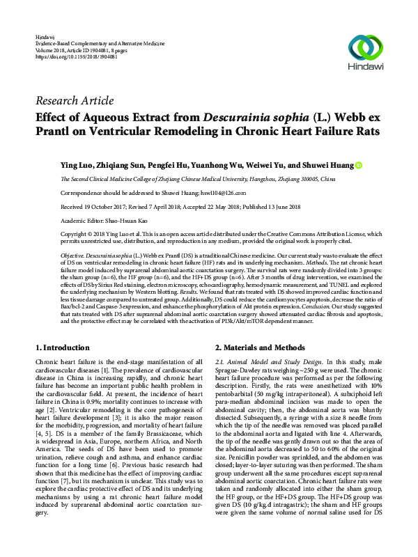 (PDF) {"__content__"=>"Effect of Aqueous Extract from (L.) Webb ex ...