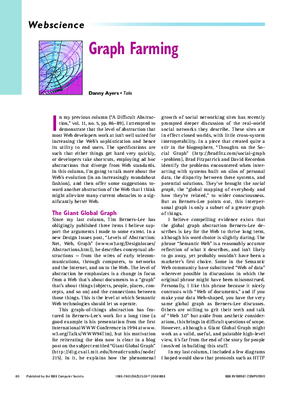 (PDF) Graph Farming