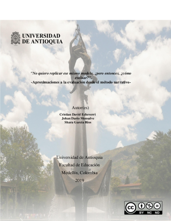 (PDF) No quiero replicar ese mismo modelo, ¿pero entonces, ¿cómo ...