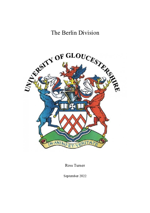 (PDF) The Berlin Division