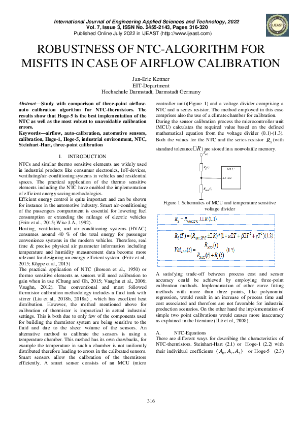 (PDF) Robustness of NTC-Algorithm for Misfits in Case of Airflow ...