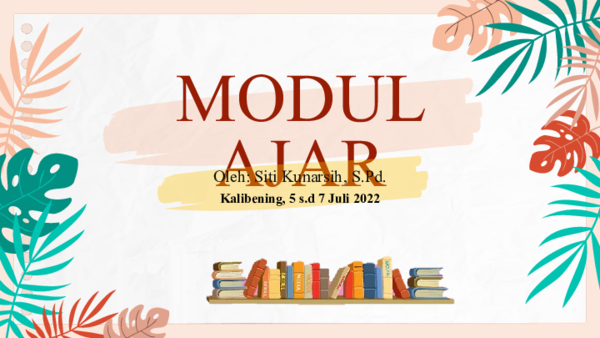 (PPT) MODUL AJAR