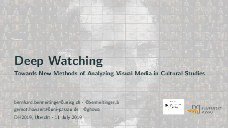 (PDF) Deep Watching: Towards New Methods of Analyzing Visual Media in ...