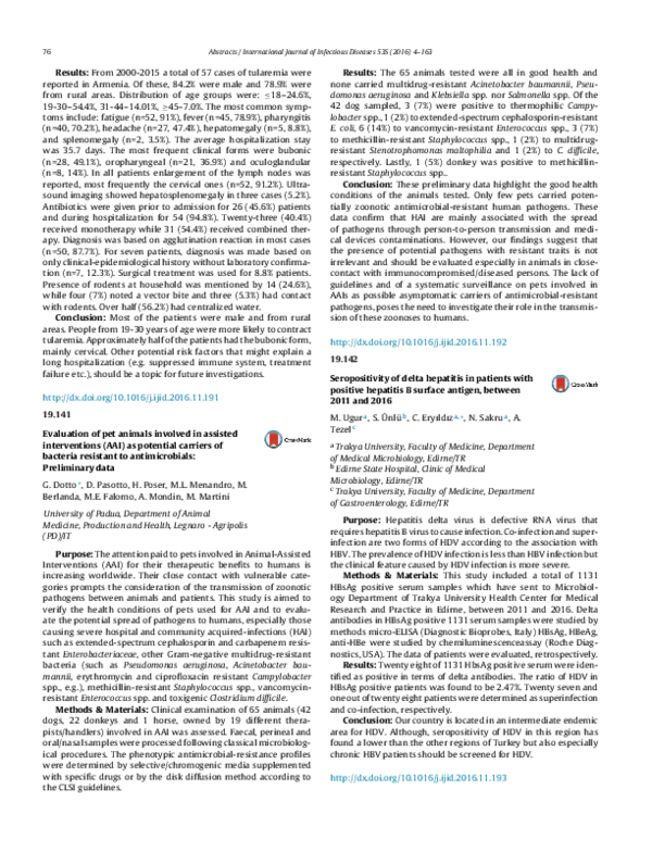 (PDF) Evaluation of pet animals involved in assisted interventions (AAI ...