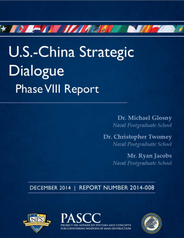 (PDF) U.S.-China Strategic Dialogue, Phase VIII Report