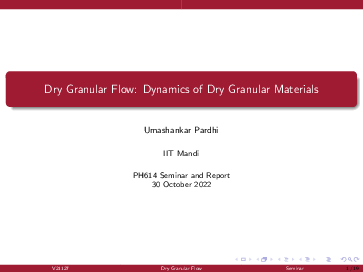 (PDF) Dry Granular Flow: Dynamics of Dry Granular Materials