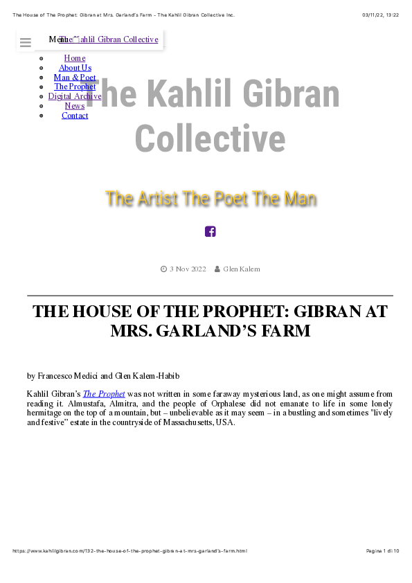(PDF) Francesco Medici & Glen Kalem-Habib, "The House of The Prophet ...