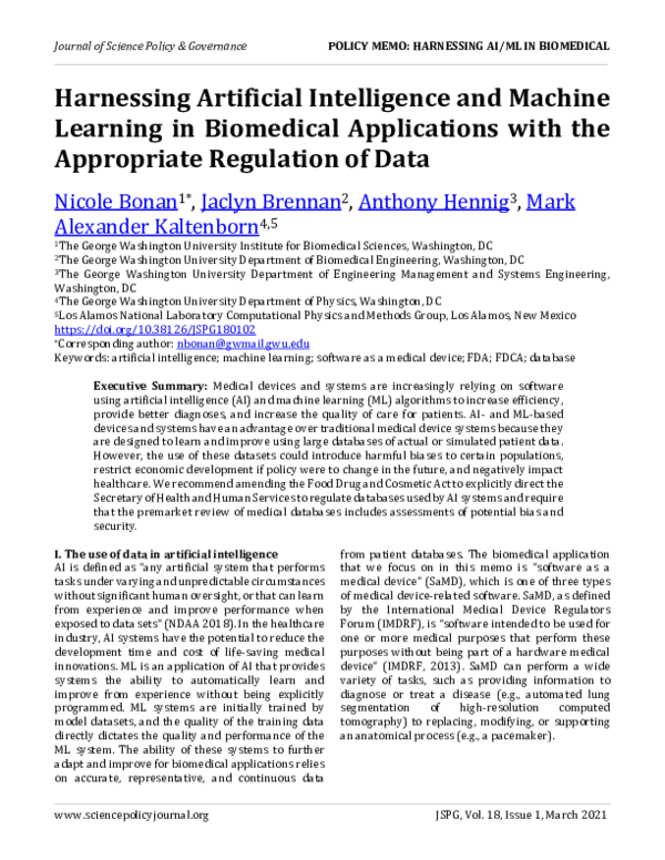 (PDF) Harnessing Artificial Intelligence and Machine Learning in ...
