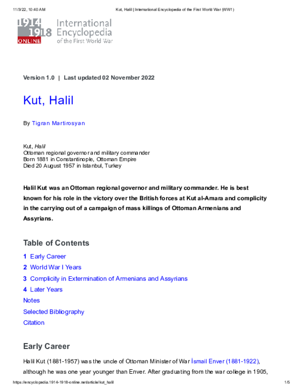 (PDF) Kut, Halil