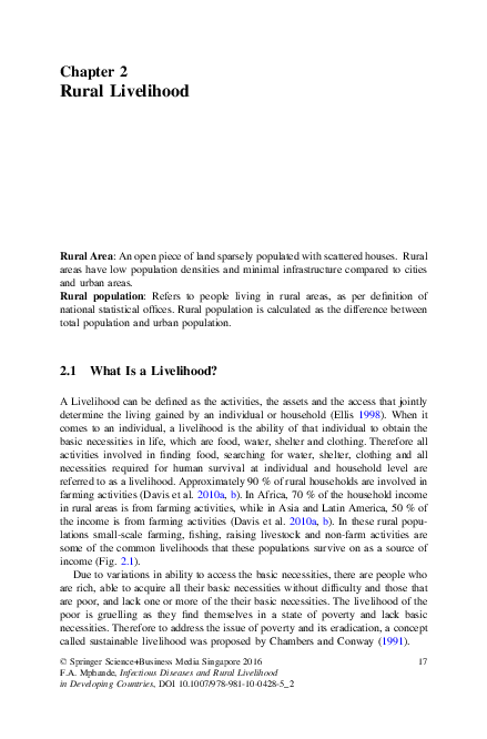 (PDF) Rural Livelihood