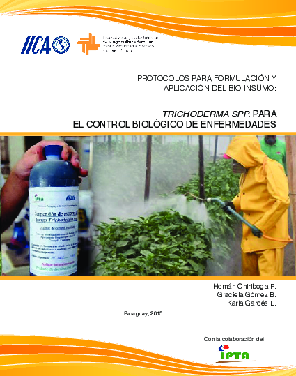 (PDF) Protocolos para formulación y aplicación del bio-insumo : trichoderma spp. para el control ...