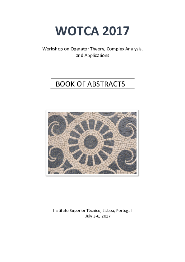 (PDF) A singular integral operator with a non-Carleman shift and conjugation