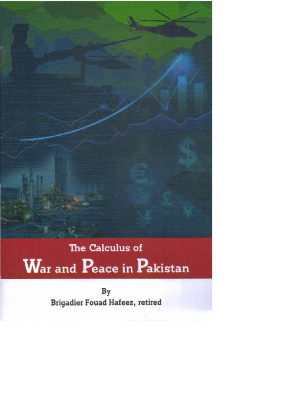 (PDF) The Calculus of War and Peace in Pakistan