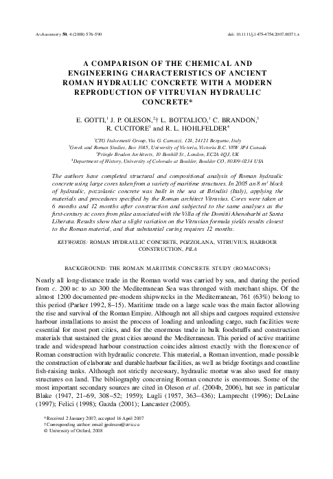 (PDF) A Comparison of the Chemical and Engineering Characteristics of ...
