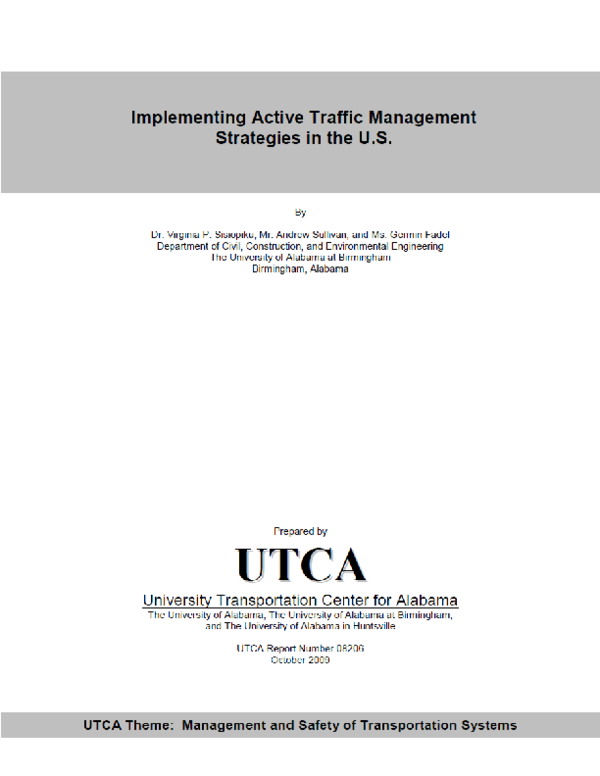 (PDF) Implementing active traffic management strategies in the US