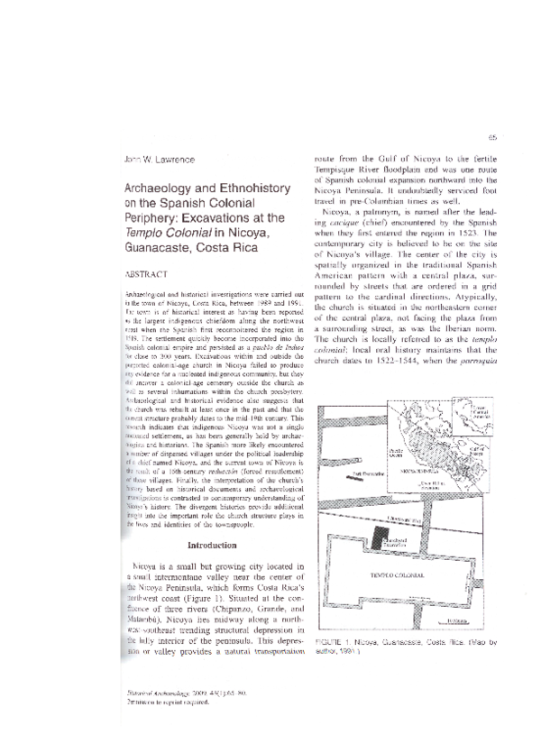 (PDF) Archaeology and Ethnohistory on the Spanish Colonial Periphery ...