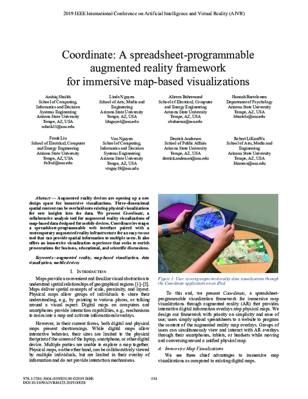 (PDF) Coordinate: A Spreadsheet-Programmable Augmented Reality Framework for Immersive Map-Based ...